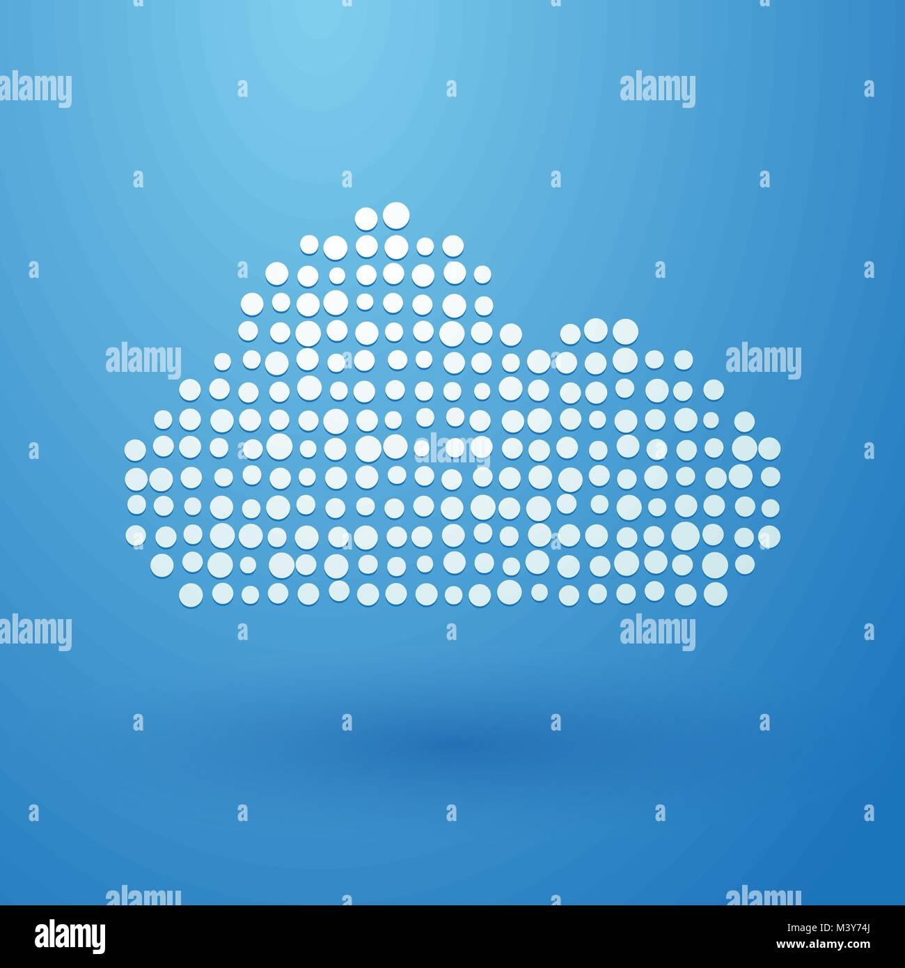 Cloud computing icon book Stock Vector Images - Alamy