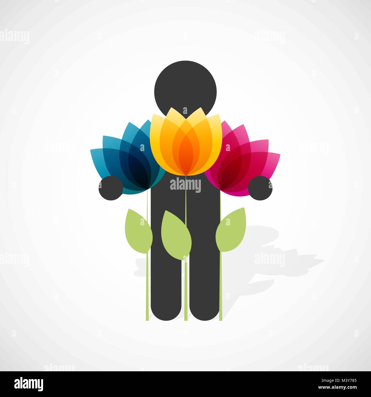Male flower bud Stock Vector Images - Alamy