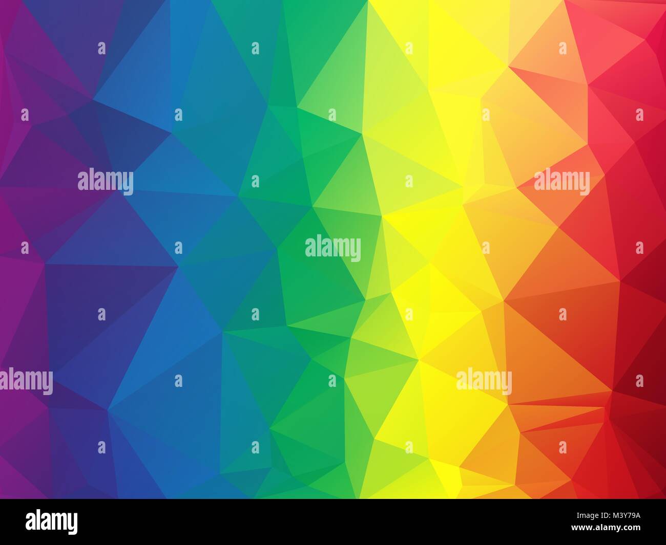 Rainbow screen Stock Vector Images - Alamy