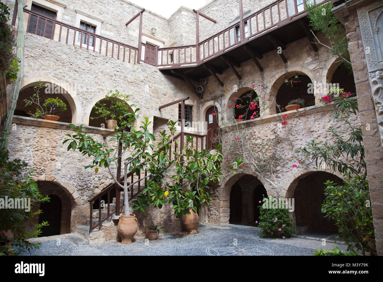 Monasteries crete hi-res stock photography and images - Alamy