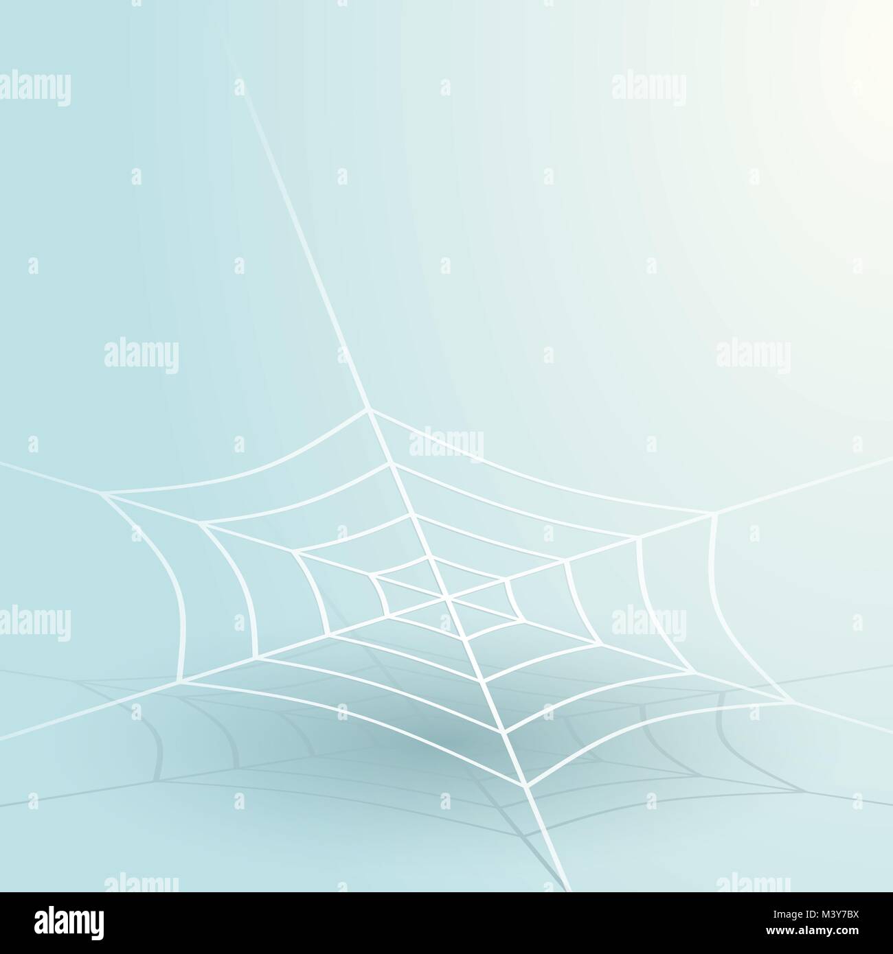 thin spider web in space with shadow Stock Vector Image & Art - Alamy