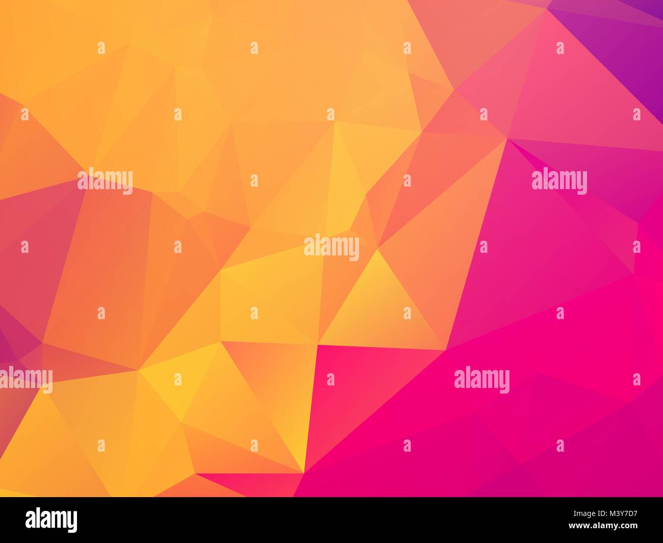 colorful geometric pink orange background with triangles Stock Vector ...