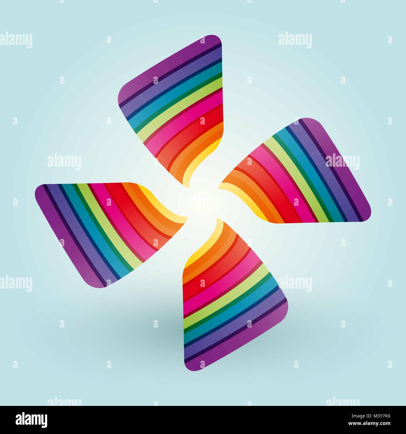 Radial fan Stock Vector Images - Alamy