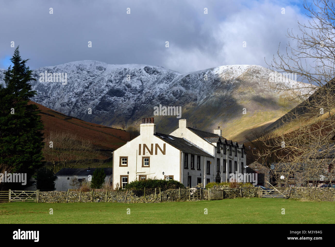 Wasdale Head Inn. Wasdale, Lake District National Park, Cumbria ...
