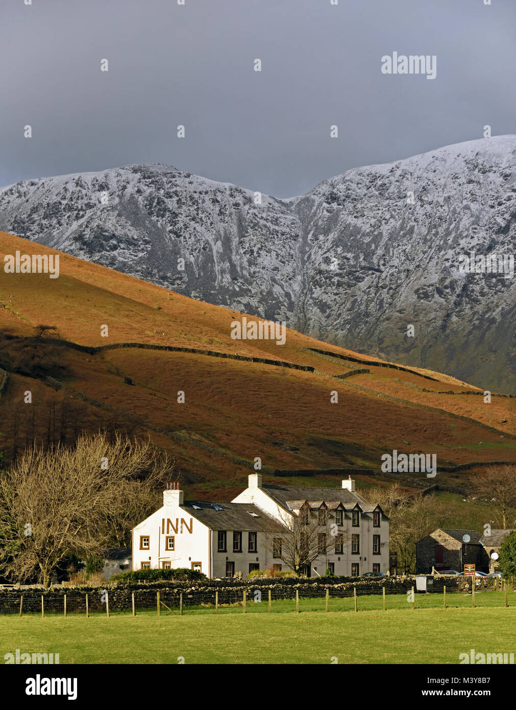 Wasdale Head Inn. Wasdale, Lake District National Park, Cumbria ...
