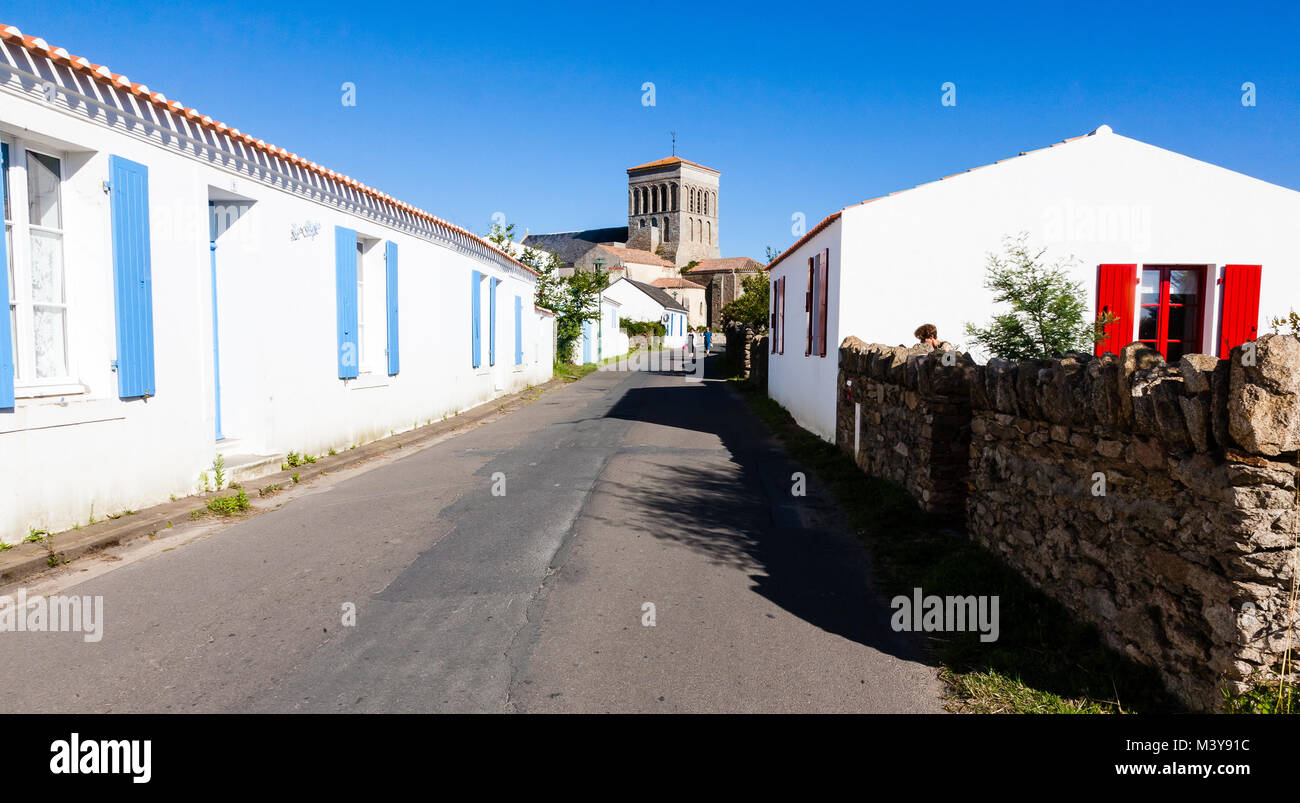 France, Vendee, Ile d'Yeu, Saint Sauveur Stock Photo - Alamy