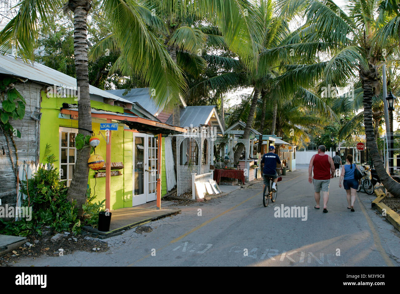 United States, Florida, Key West, Lazy Way Lane Stock Photo - Alamy