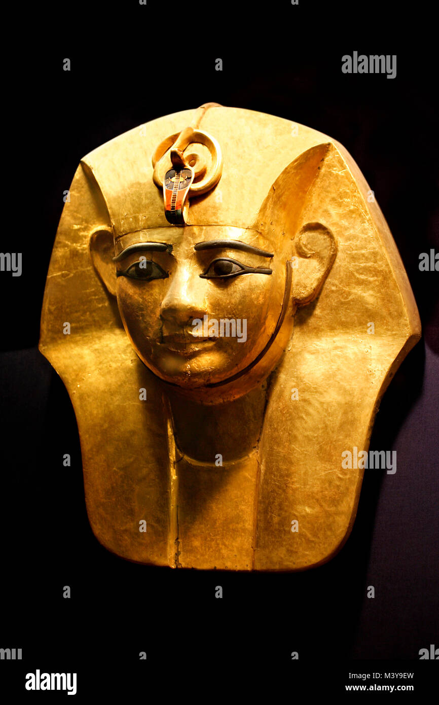 Egypt, Cairo, the Egyptian Museum of Cairo, Tanis Treasue, Amenemope's ...