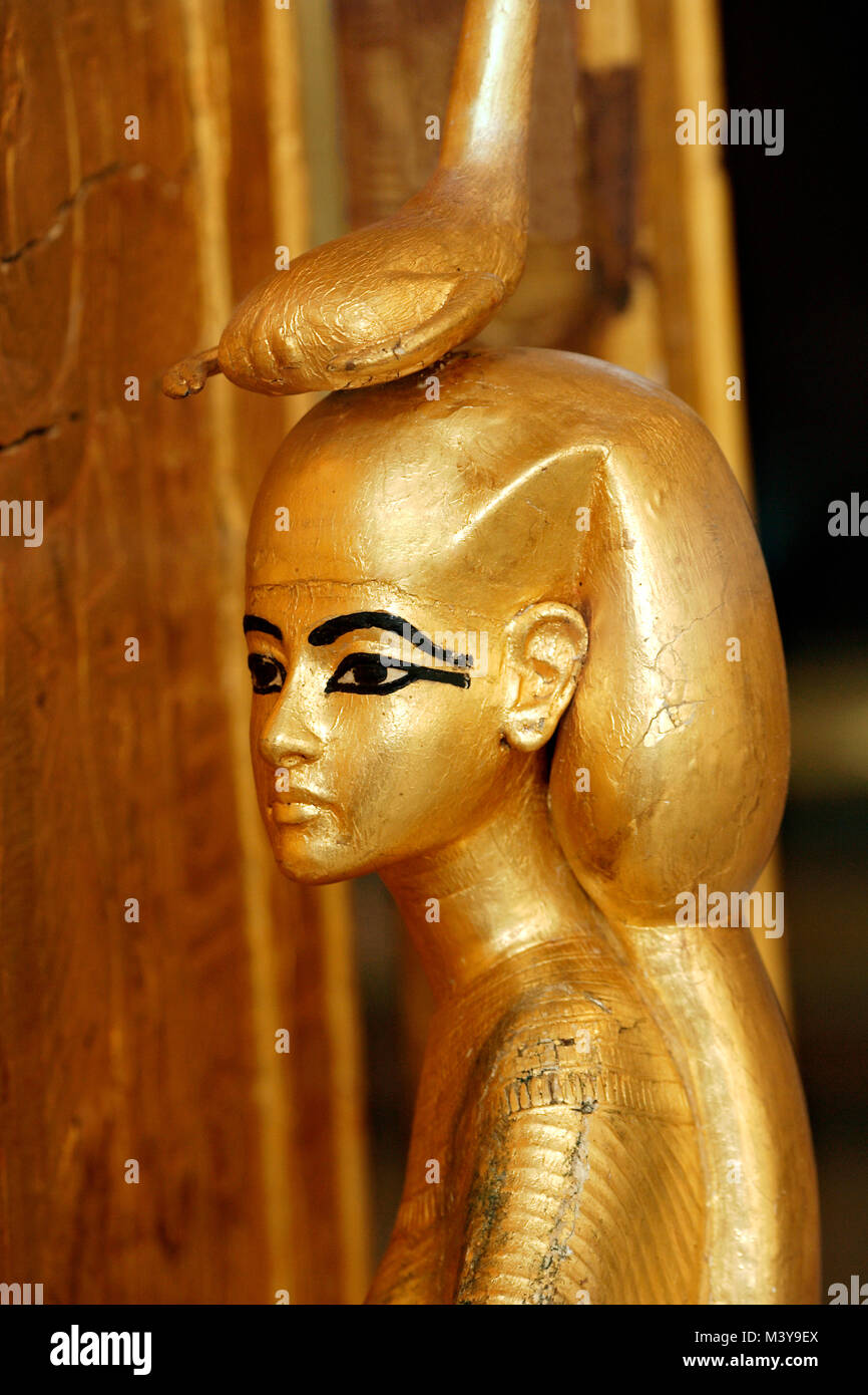 Egypt, Cairo, the Egyptian Museum of Cairo, Toutankhamon's Treasure ...