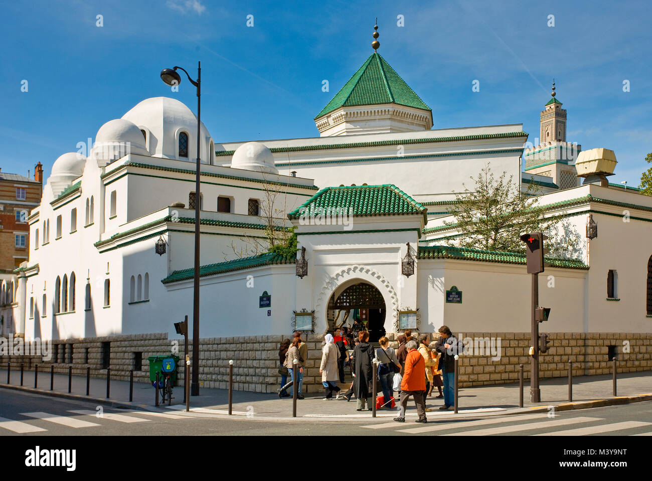 France, Paris, the Great Mosque of Paris Stock Photo - Alamy