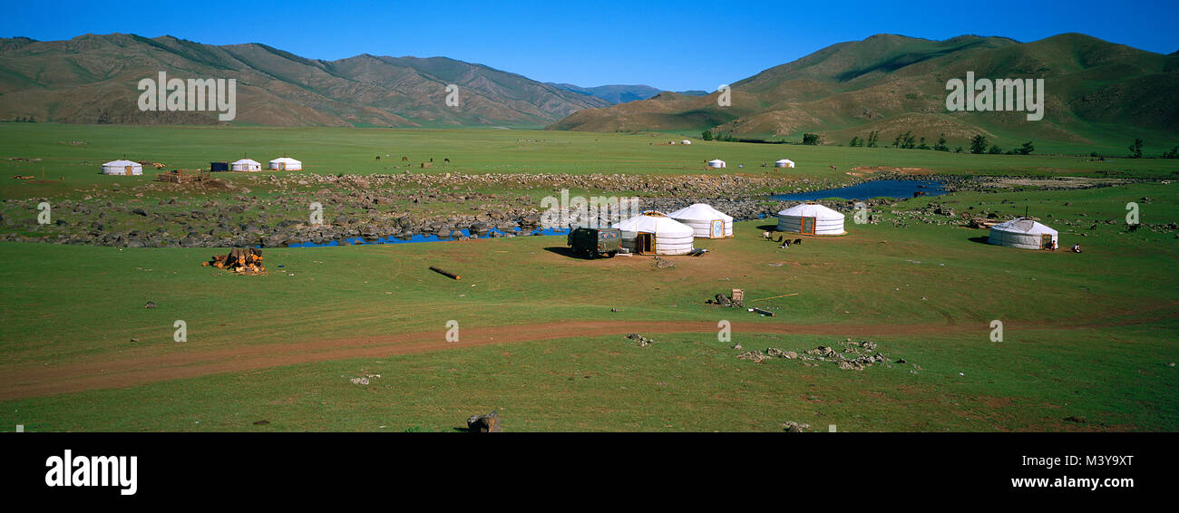 Mongolia, Ovorkhangai Province, Orkhon Valley listed as World Heritage ...