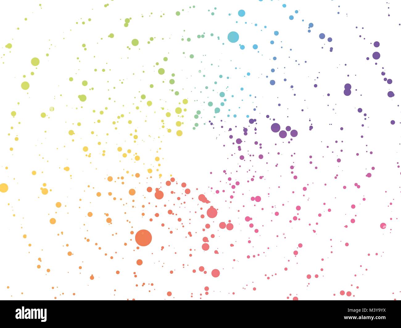abstract rainbow dotted background Stock Vector Image & Art - Alamy