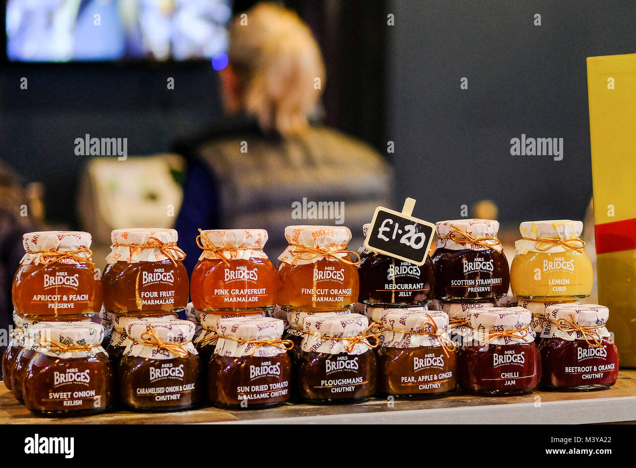 Jam jars display market hi-res stock photography and images - Alamy