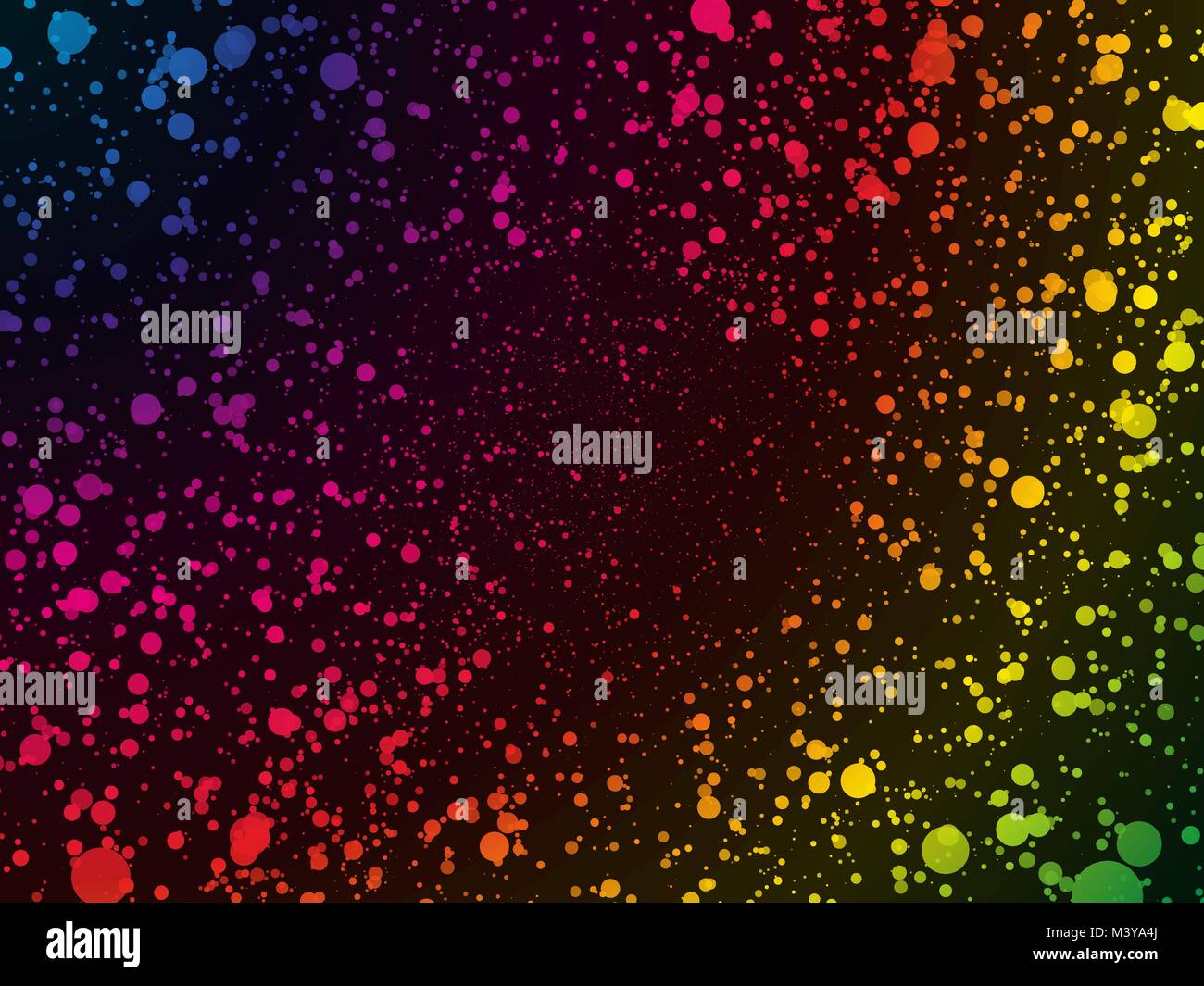 abstract rainbow color dots background Stock Vector Image & Art - Alamy