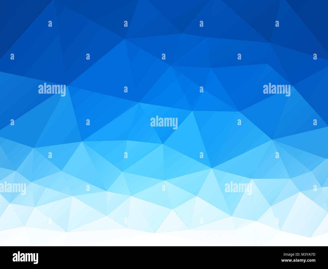 vector abstract blue white triangles background Stock Vector Image ...
