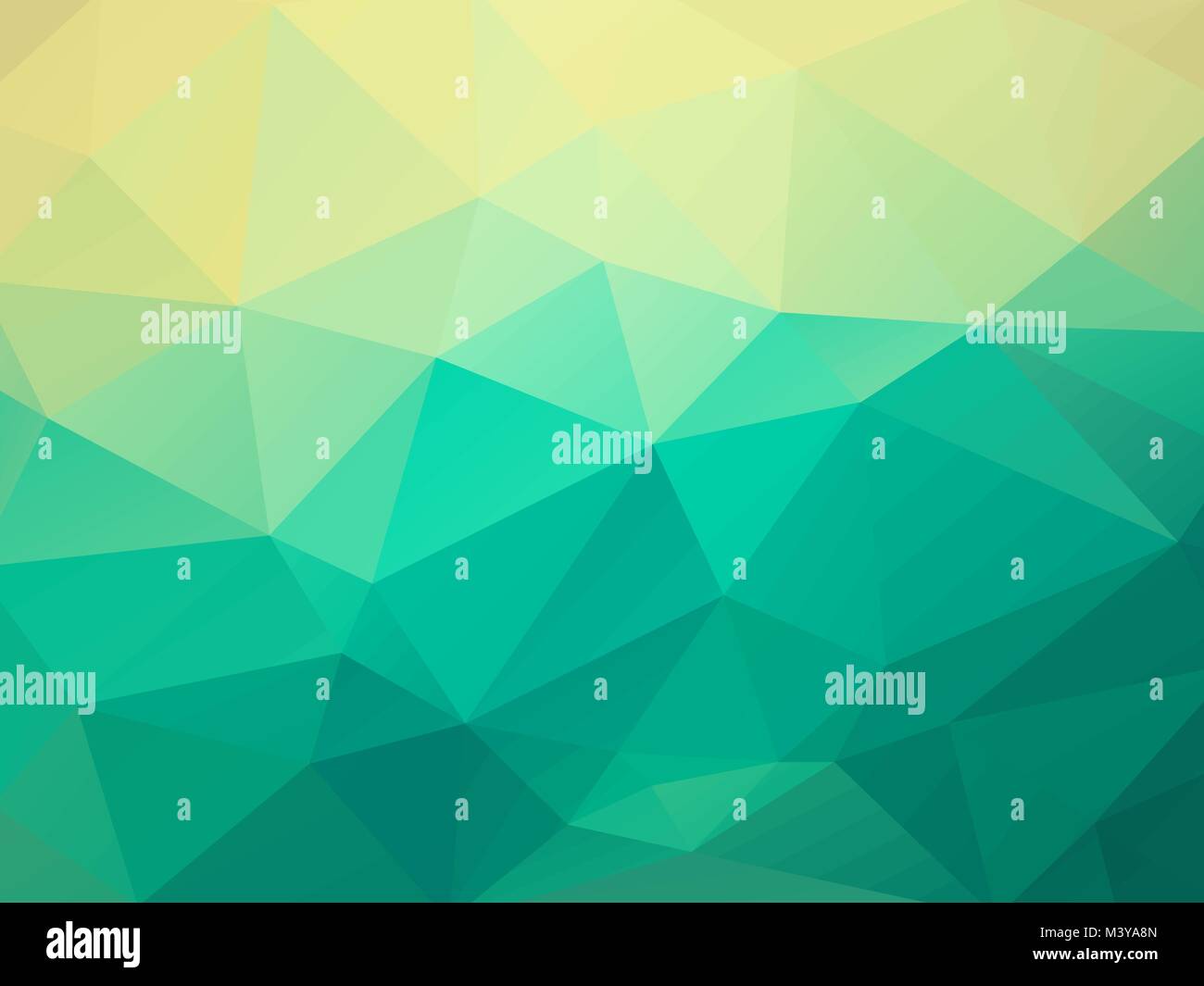 vector abstract green triangles background Stock Vector Image & Art - Alamy