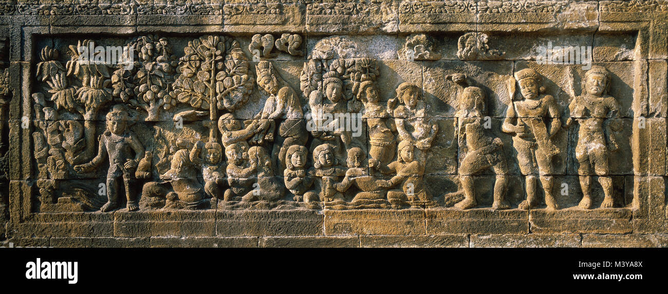 Indonesia, Java Island, Central Java Province, archeological site of ...