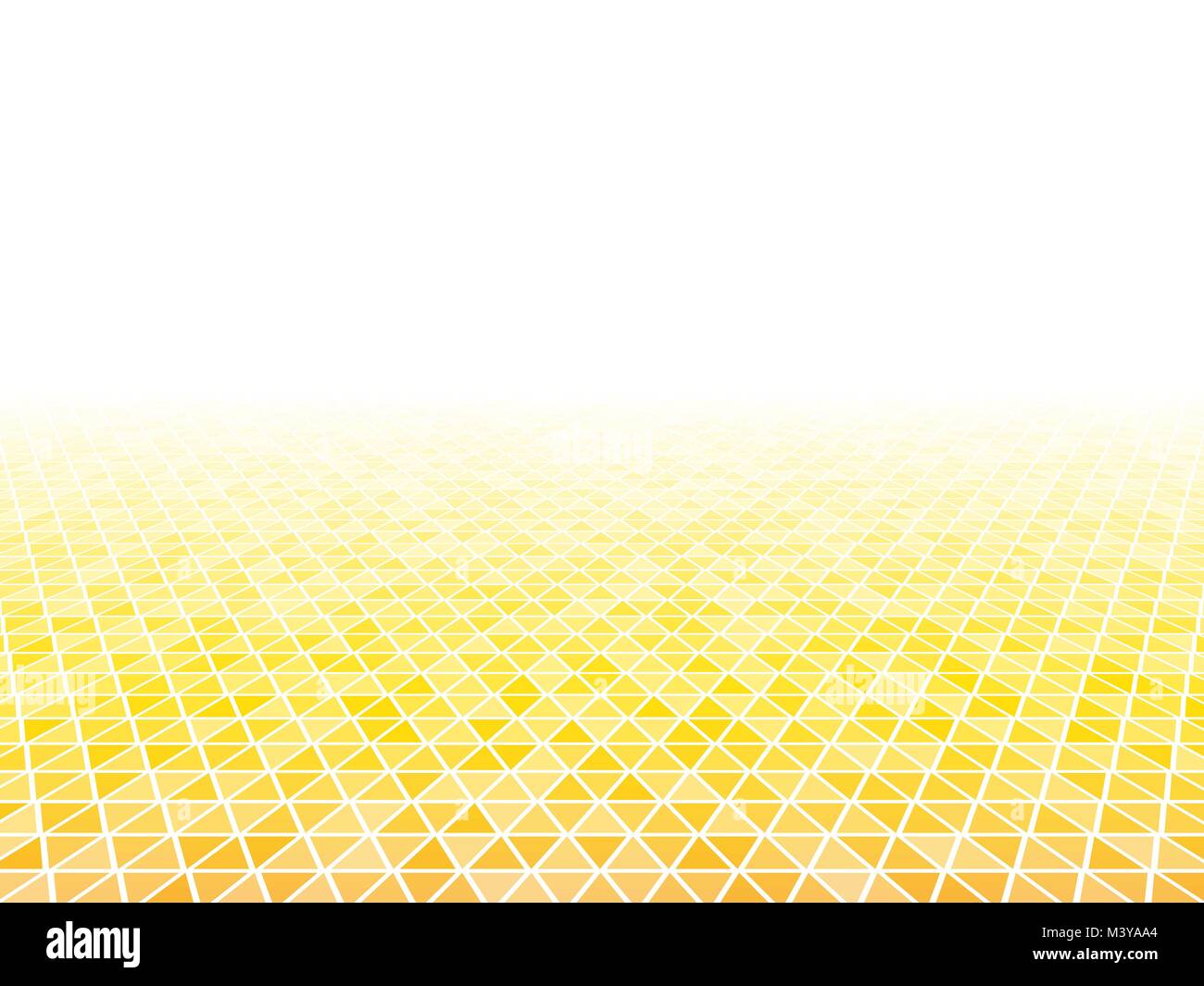 3d perspective orange yellow triangle background Stock Vector Image ...
