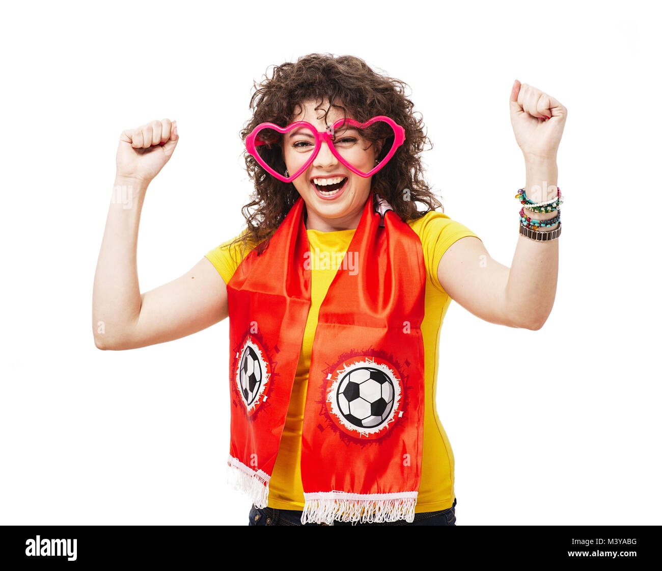 Screaming female fans hi-res stock photography and images - Alamy