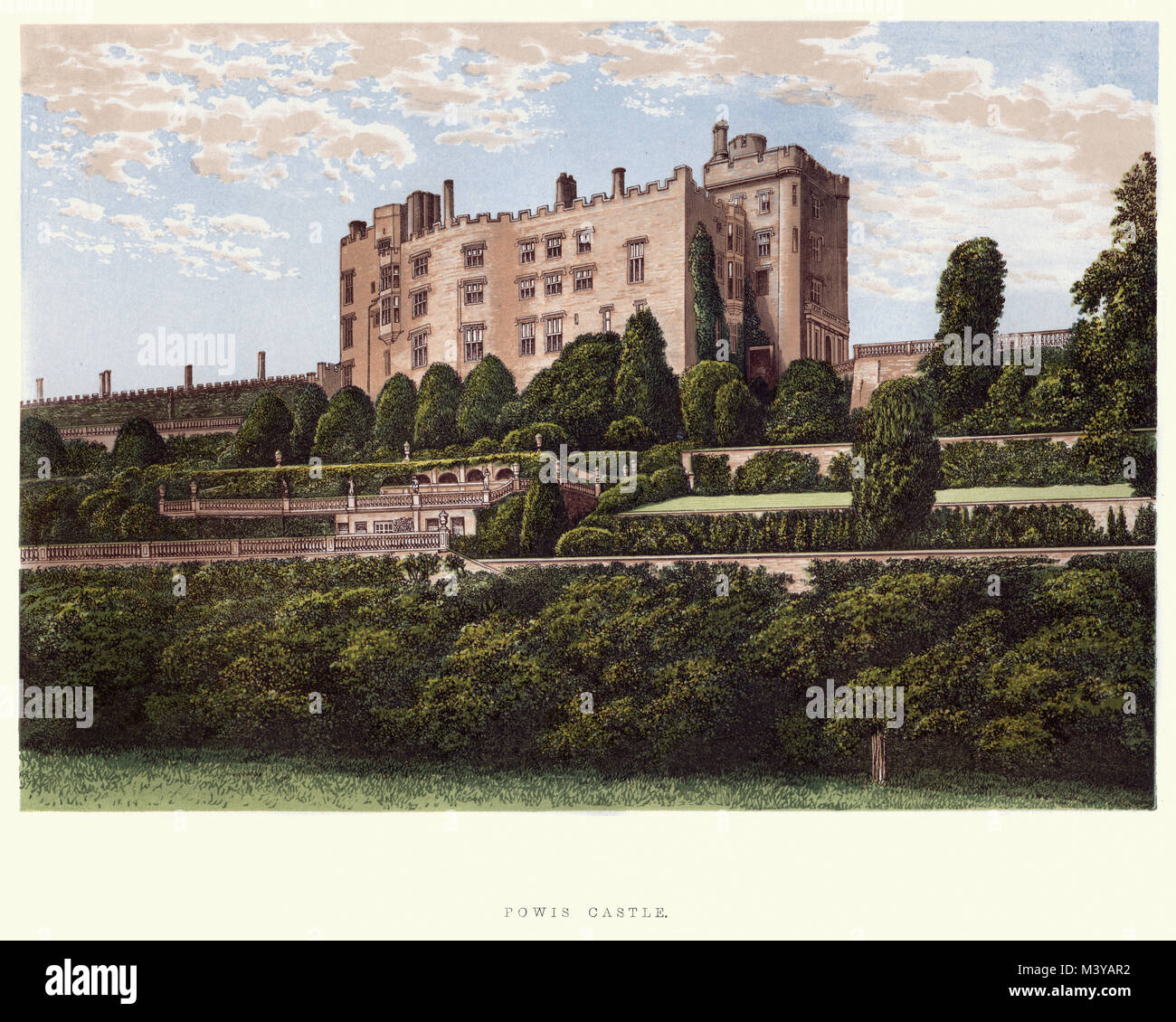 Stately home welsh architecture hi-res stock photography and images - Alamy