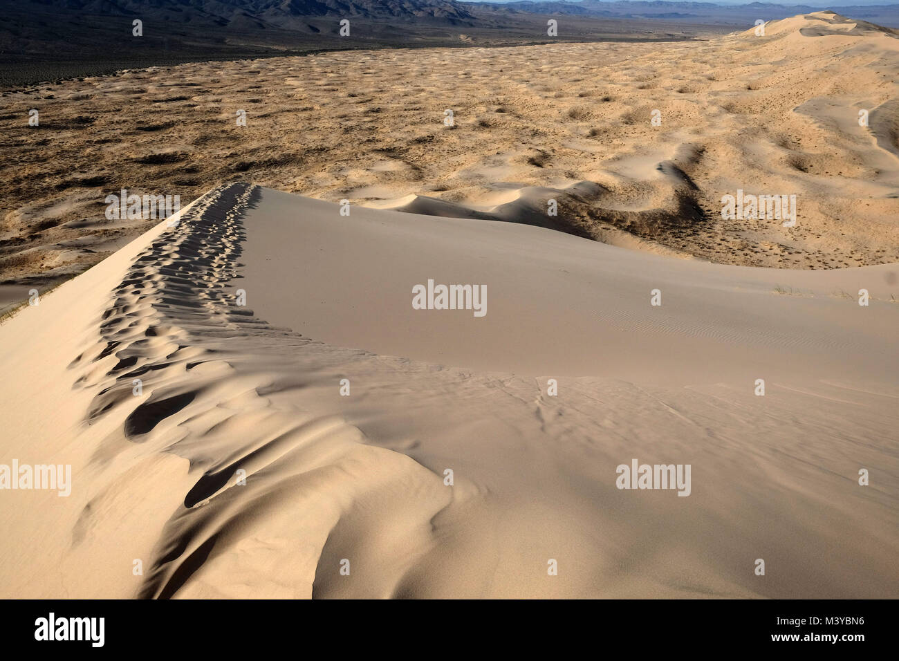 Kelso Dunes, California, USA. 10th Feb, 2018. The Kelso Sand Dunes ...