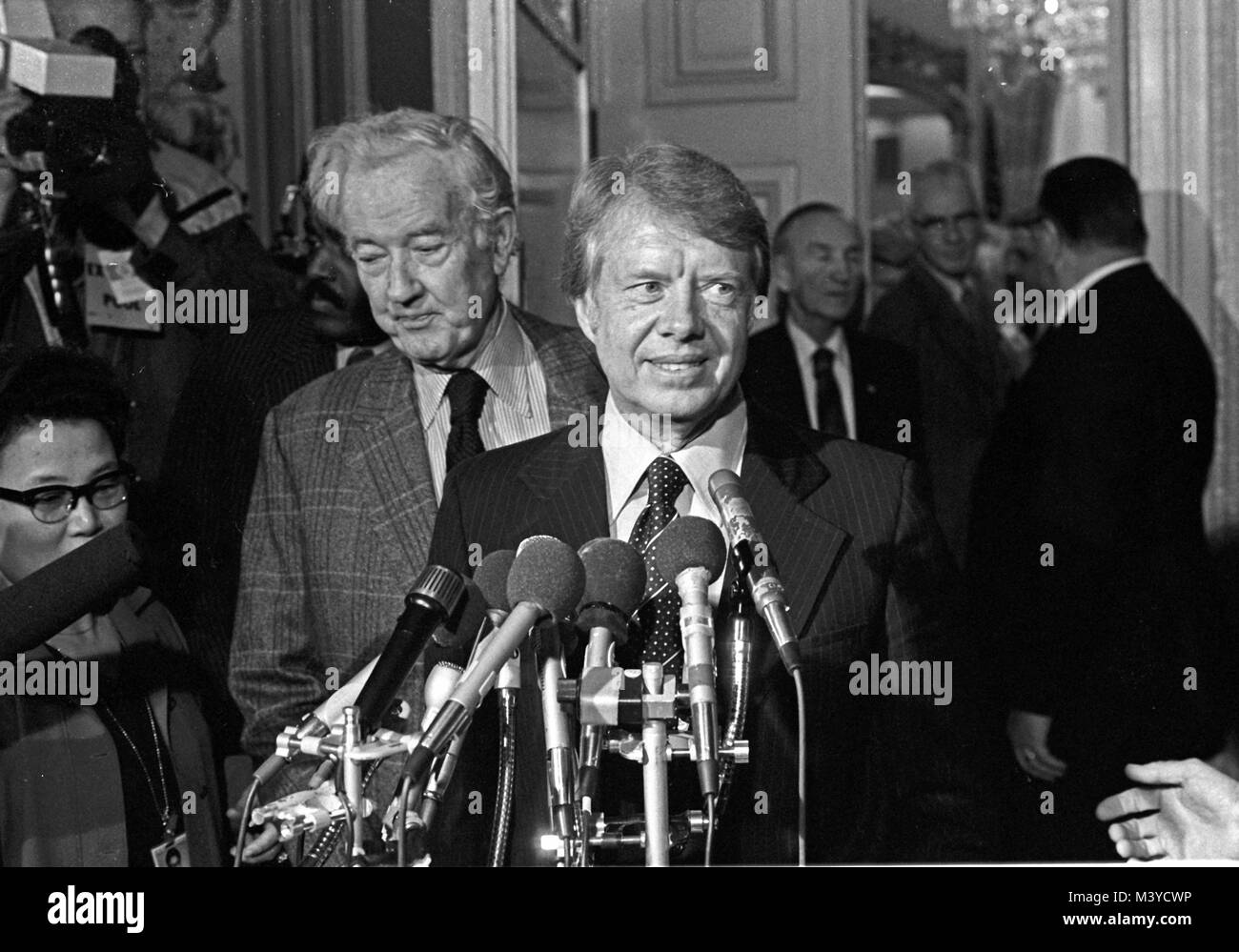 United States President-elect Jimmy Carter in the US Capitol in ...