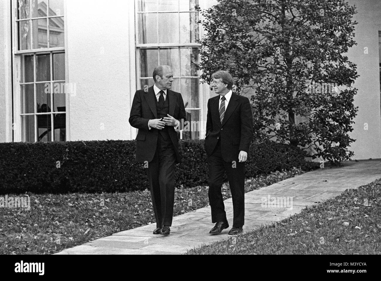 Jimmy carter in oval office Black and White Stock Photos & Images - Alamy