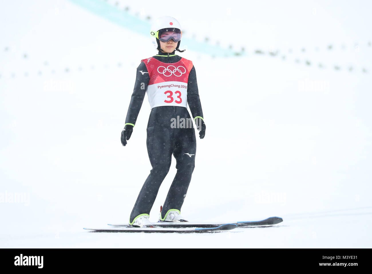 Pyeongchang, South Korea. 12th Feb, 2018. Sara Takanashi (JPN) Ski ...