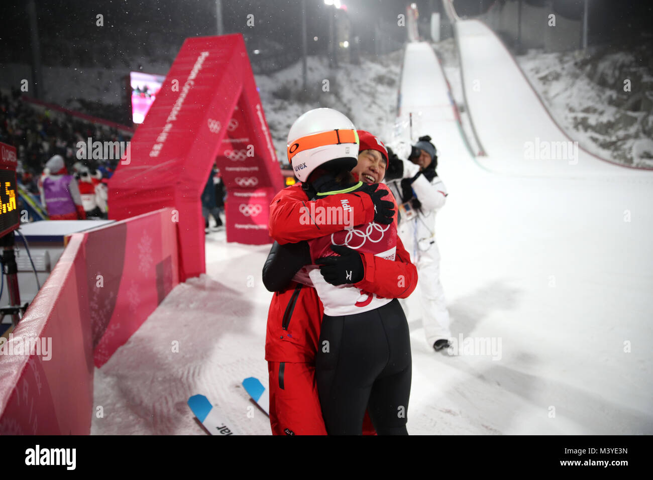 Pyeongchang, South Korea. 12th Feb, 2018. Sara Takanashi (JPN) Ski ...