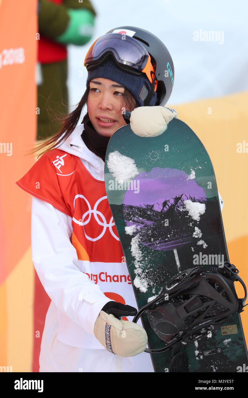 Pyeongchang, South Korea. 12th Feb, 2018. Hikaru Oe (JPN) Snowboarding ...