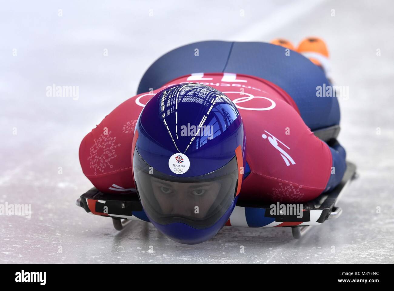 Pyeongchang, South Korea. 13th Feb, 2018. Lizzy Yarnold (GBR). Skeleton ...