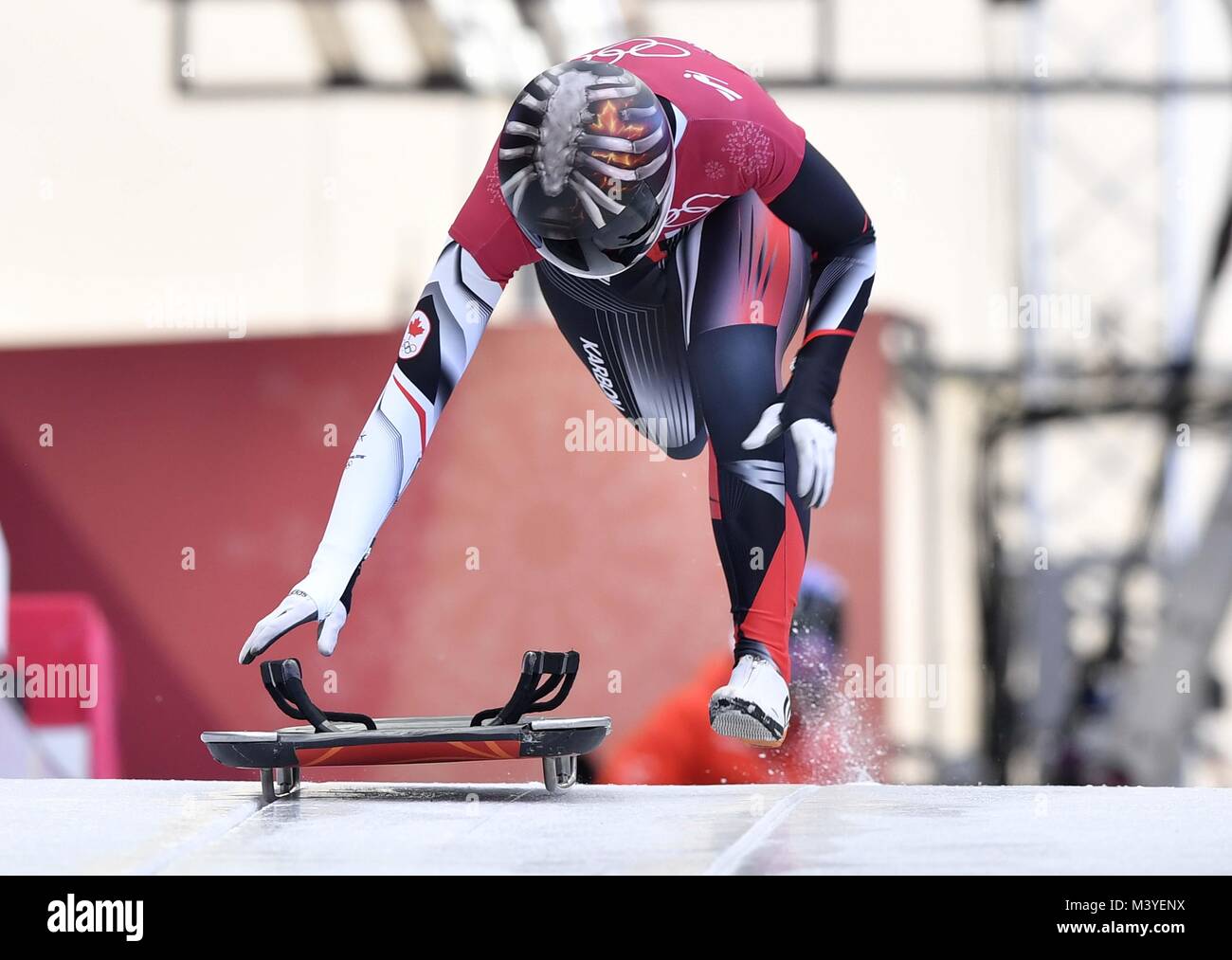 Pyeongchang, South Korea. 13th Feb, 2018. Jane Channell (CAN). Skeleton ...