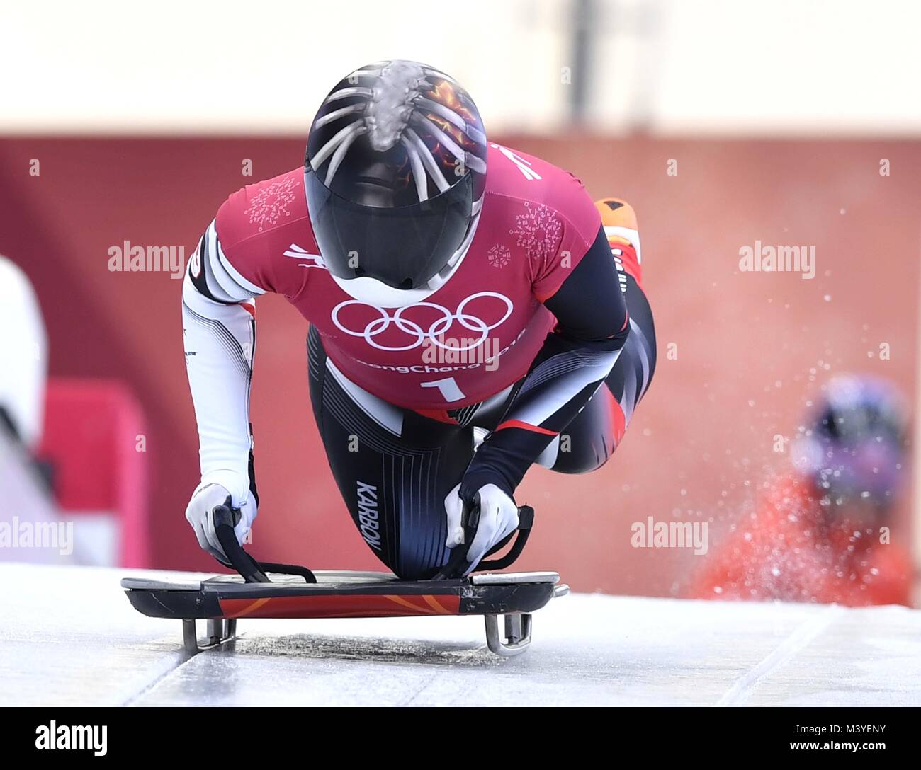 Pyeongchang, South Korea. 13th Feb, 2018. Jane Channell (CAN). Skeleton ...