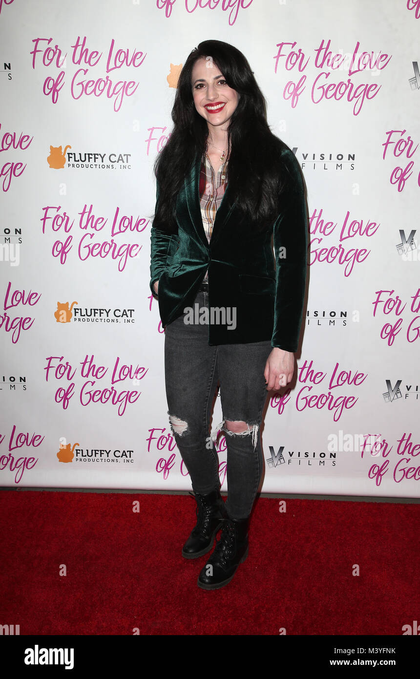 Hollywood, Ca. 12th Feb, 2018. Adrienne Whitney Papp, at Premiere Of ...