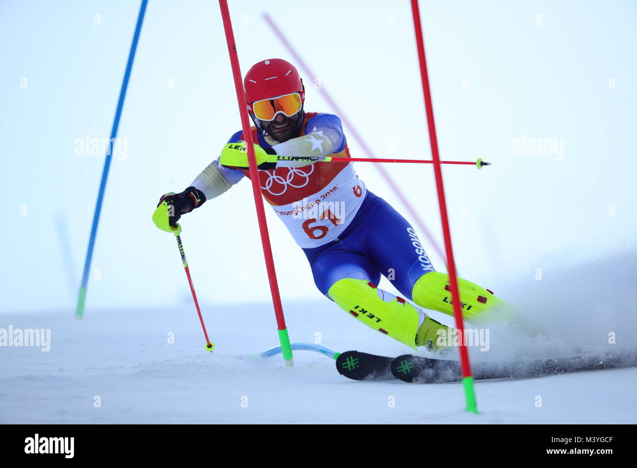 Pyeongchnag, South Korea. 13th Feb, 2018. Kosovo's Albin Tahiri in ...