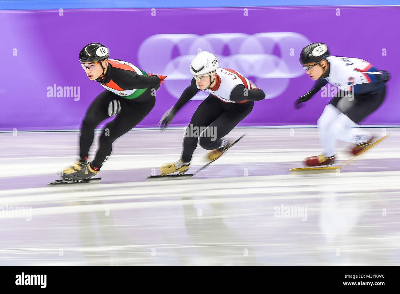 February 13, 2018: Shaolin Sandor Liu of Â Hungary competing at 1000 ...