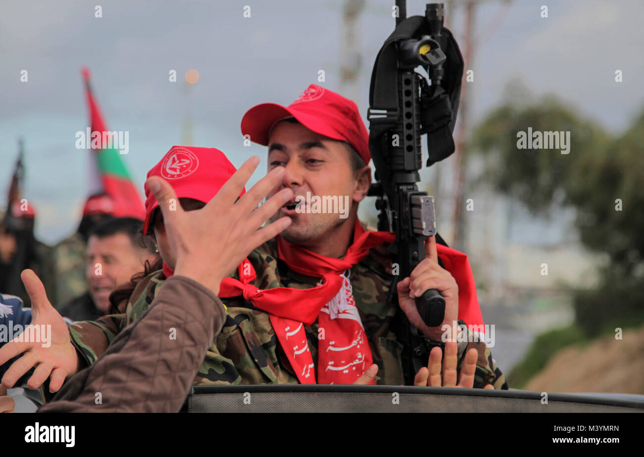 Beit Hanoun, Gaza Strip, Palestinian Territory. 13th Feb, 2018. Freed ...