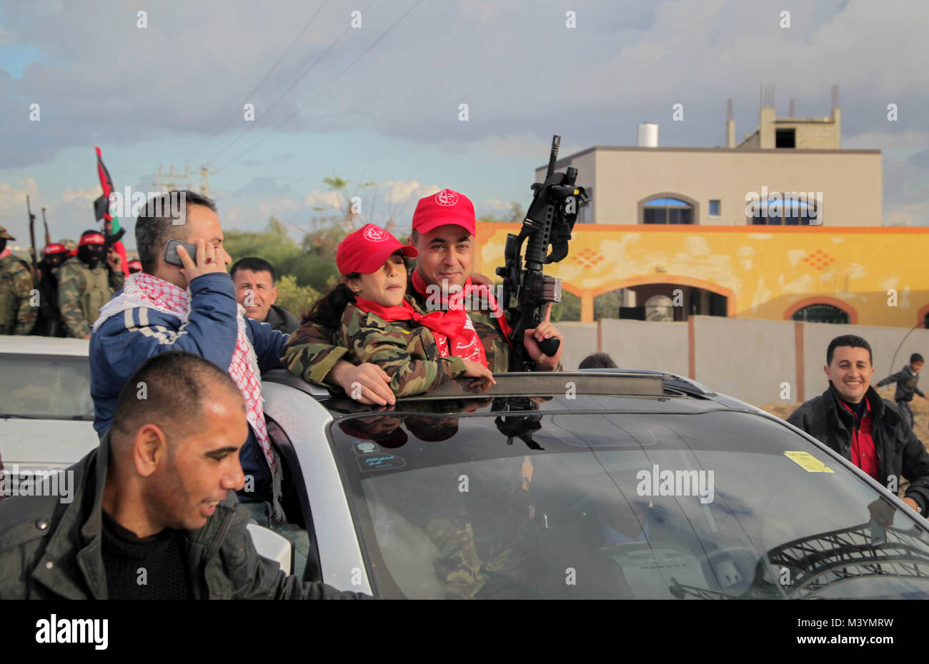 Beit Hanoun, Gaza Strip, Palestinian Territory. 13th Feb, 2018. Freed ...