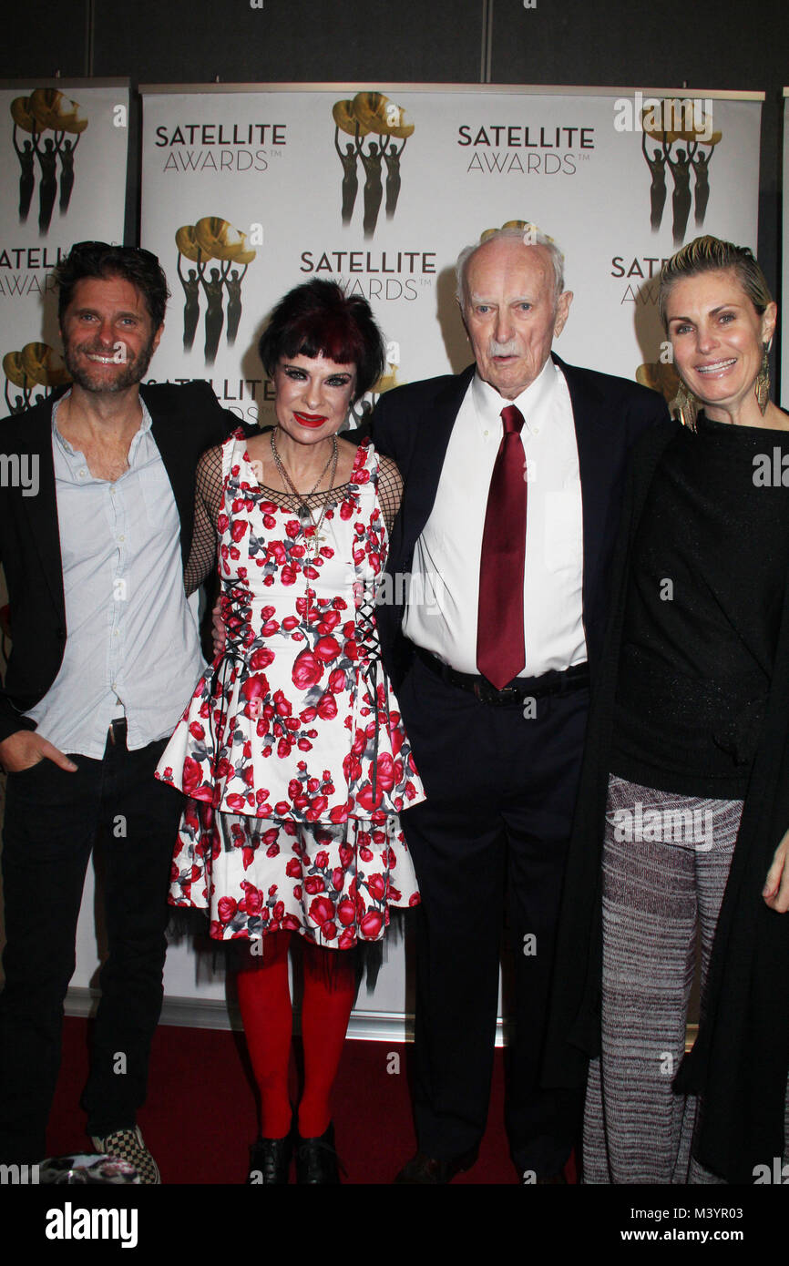 Los Angeles, USA. 11th February, 2018. Randy Coleman, Kelly Coleman ...