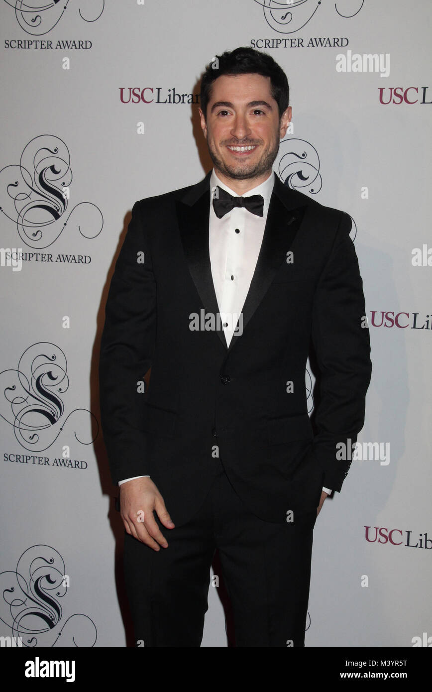 Jason Fuchs 02/10/2018 The USC Libraries 30th Annual Scripter Awards ...
