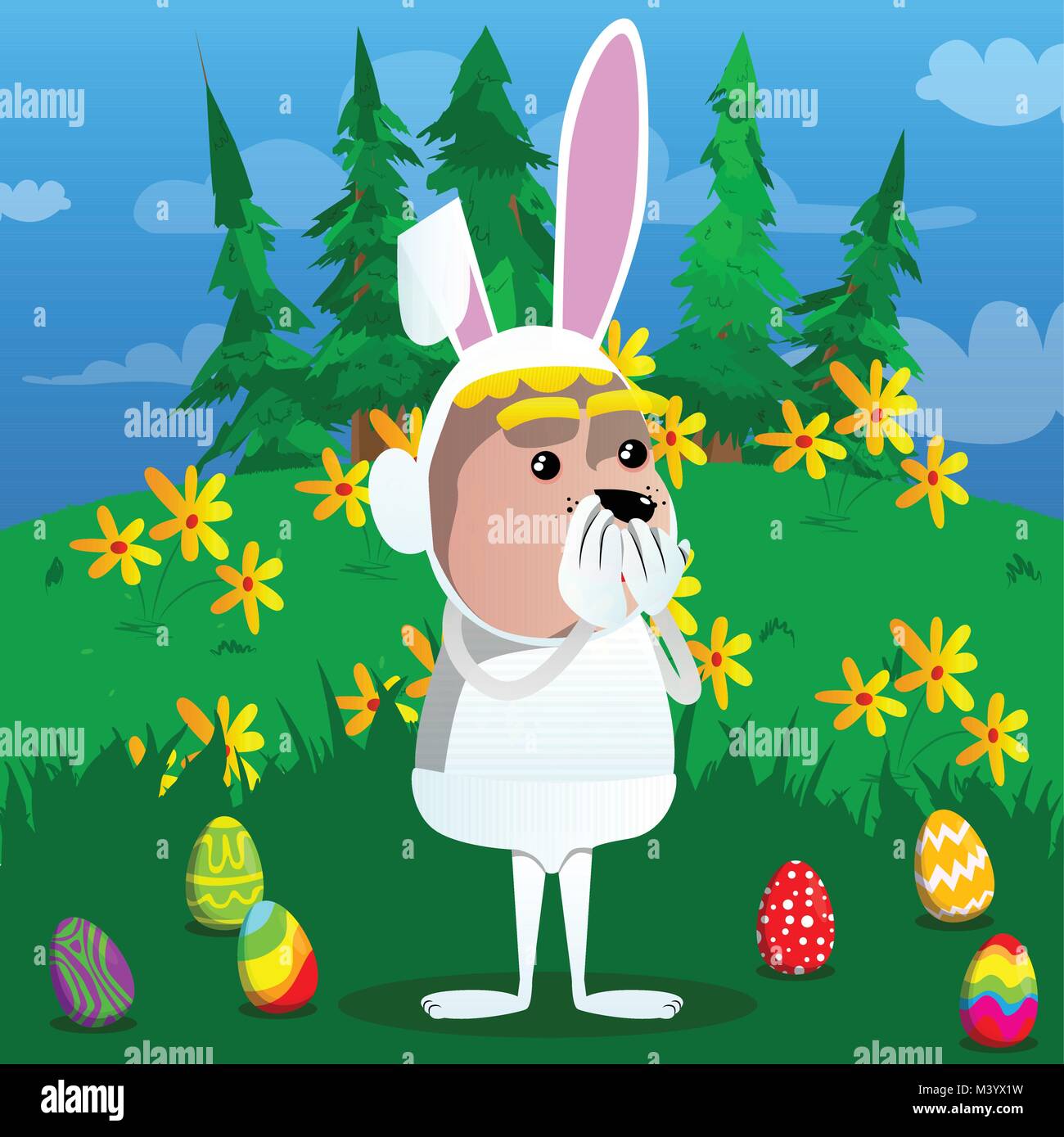 Child silent gesture Stock Vector Images - Alamy