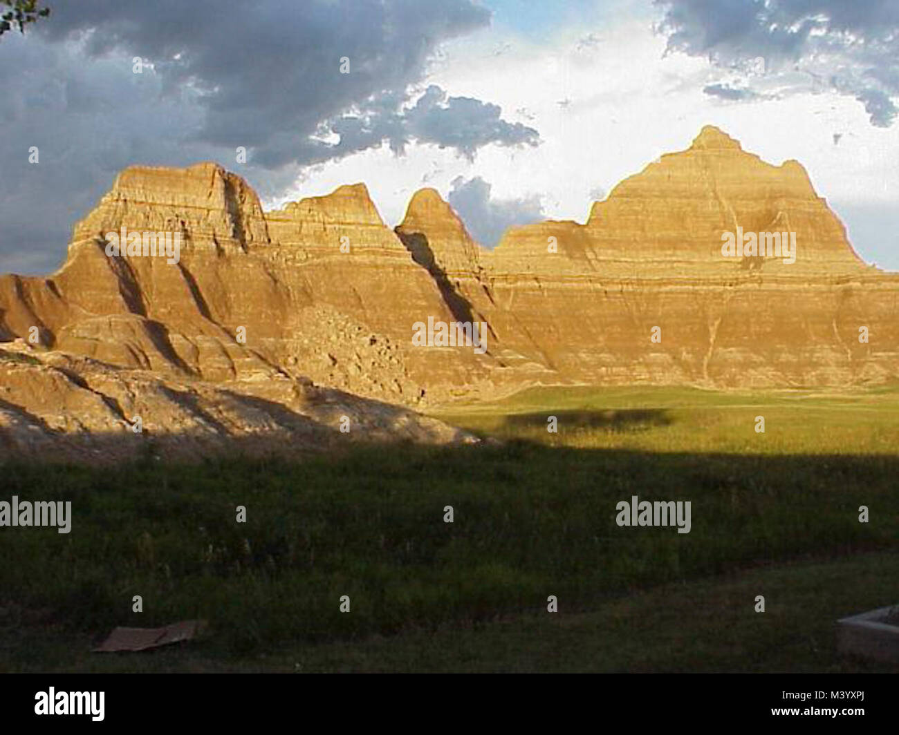 Badlands Colors After a Storm Stock Photo - Alamy