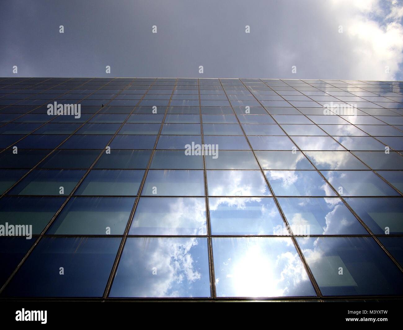 Photo of glass panels as building exteriors Stock Photo - Alamy