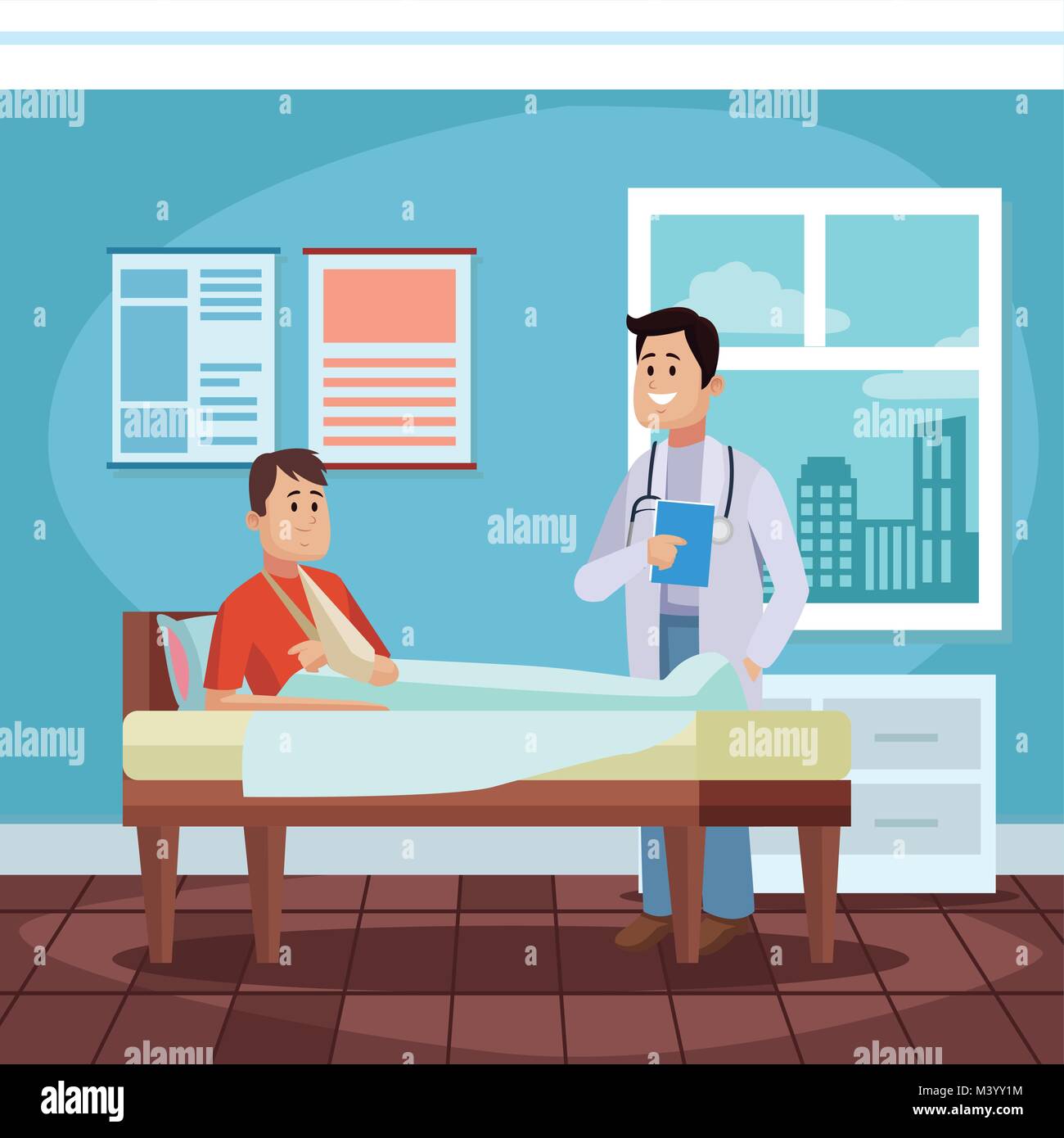 Patient at doctors office cartoon Stock Vector Image & Art - Alamy Patient at doctors office cartoon Stock Vector Image & Art - Alamy