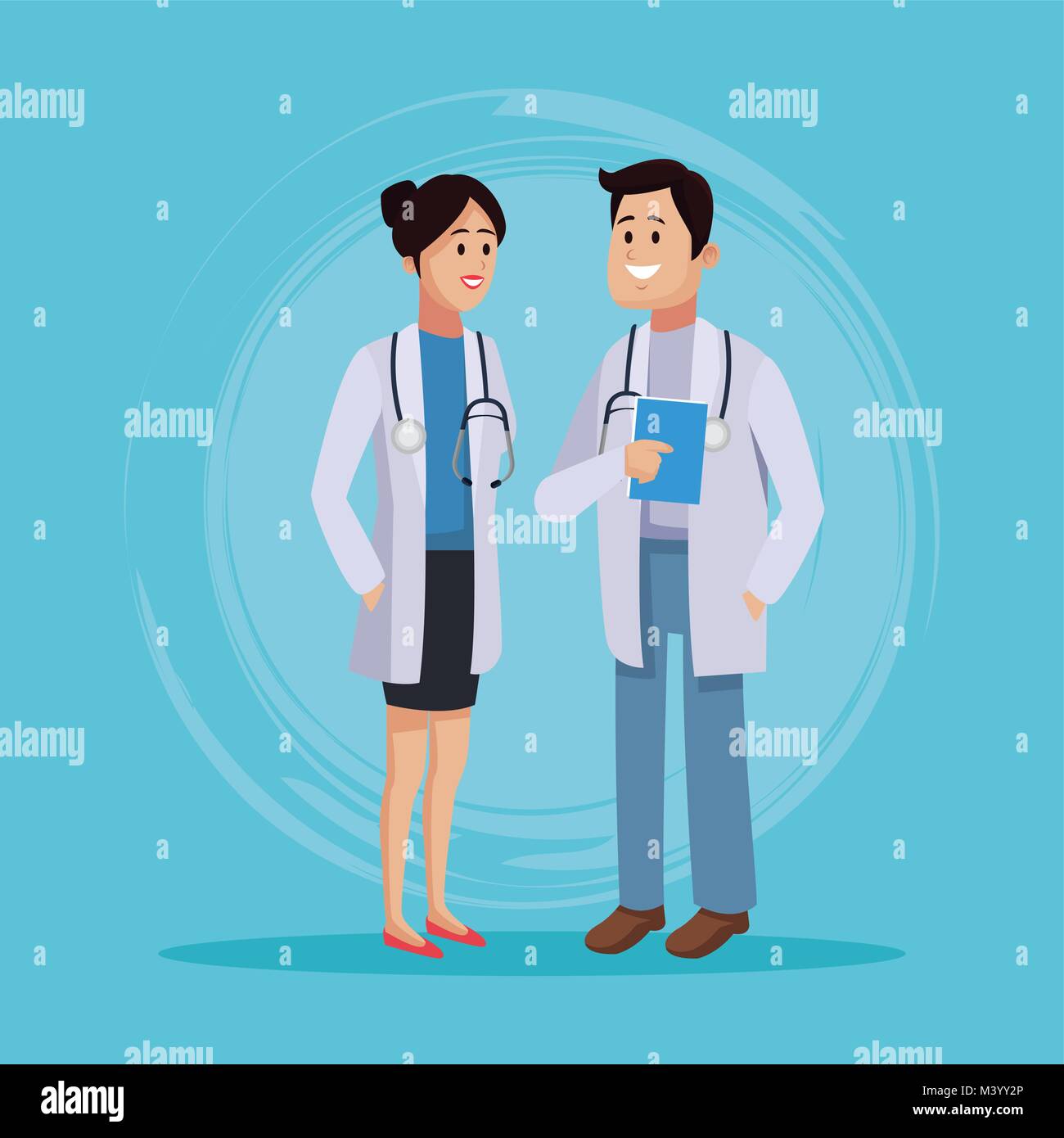 Medical team cartoon Stock Vector Image & Art - Alamy