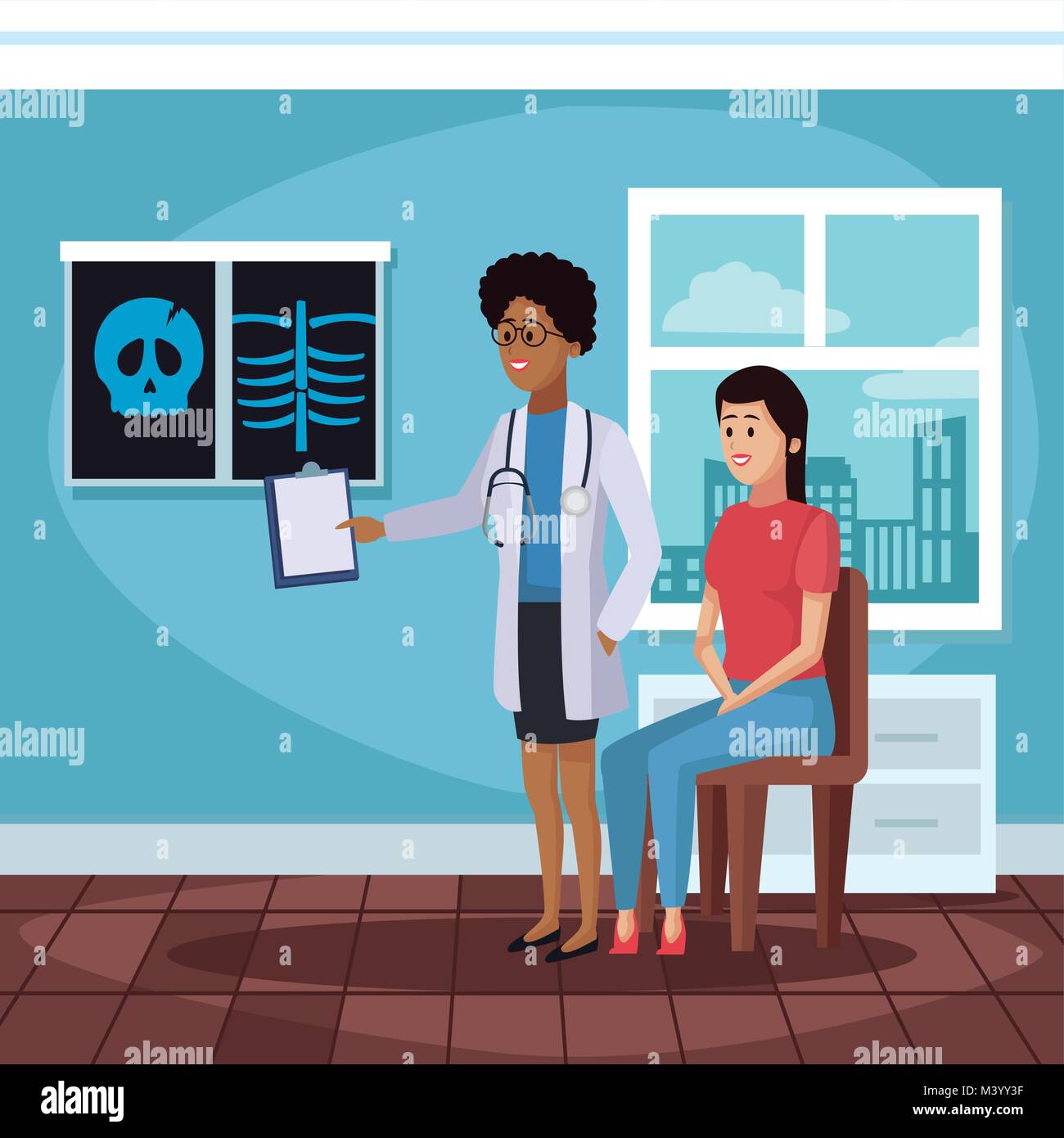 Patient at doctors office cartoon Stock Vector Image & Art - Alamy Patient at doctors office cartoon Stock Vector Image & Art - Alamy