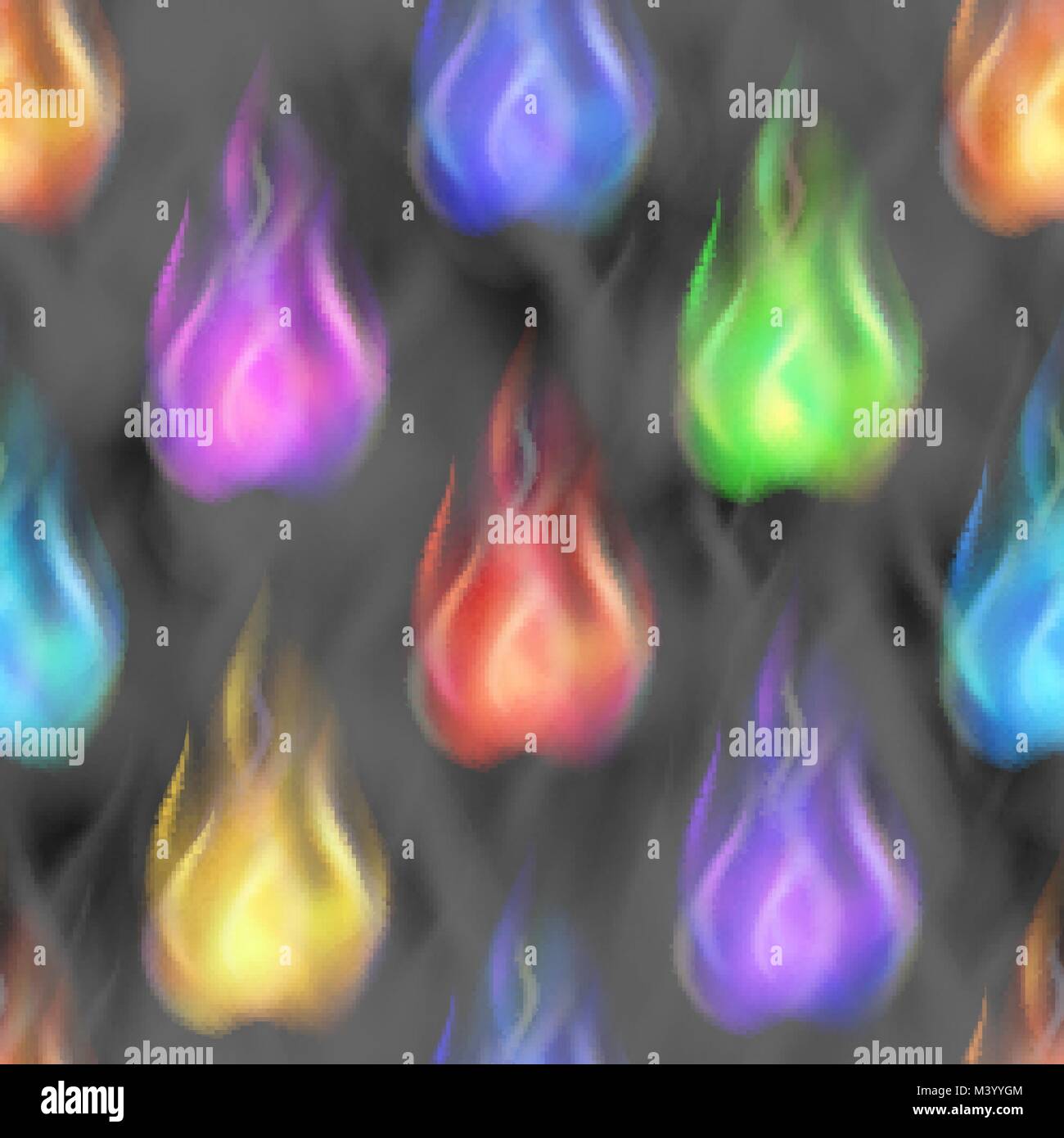 Fire, Seamless Background Stock Vector Image & Art - Alamy
