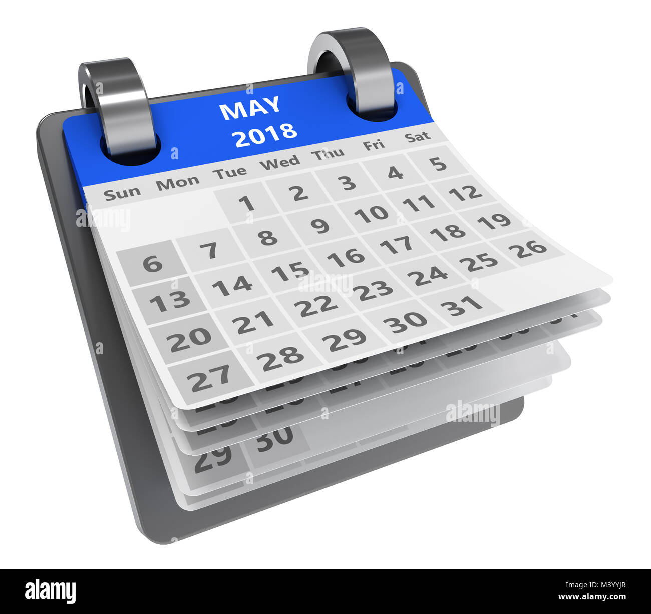 Calendar Blue
