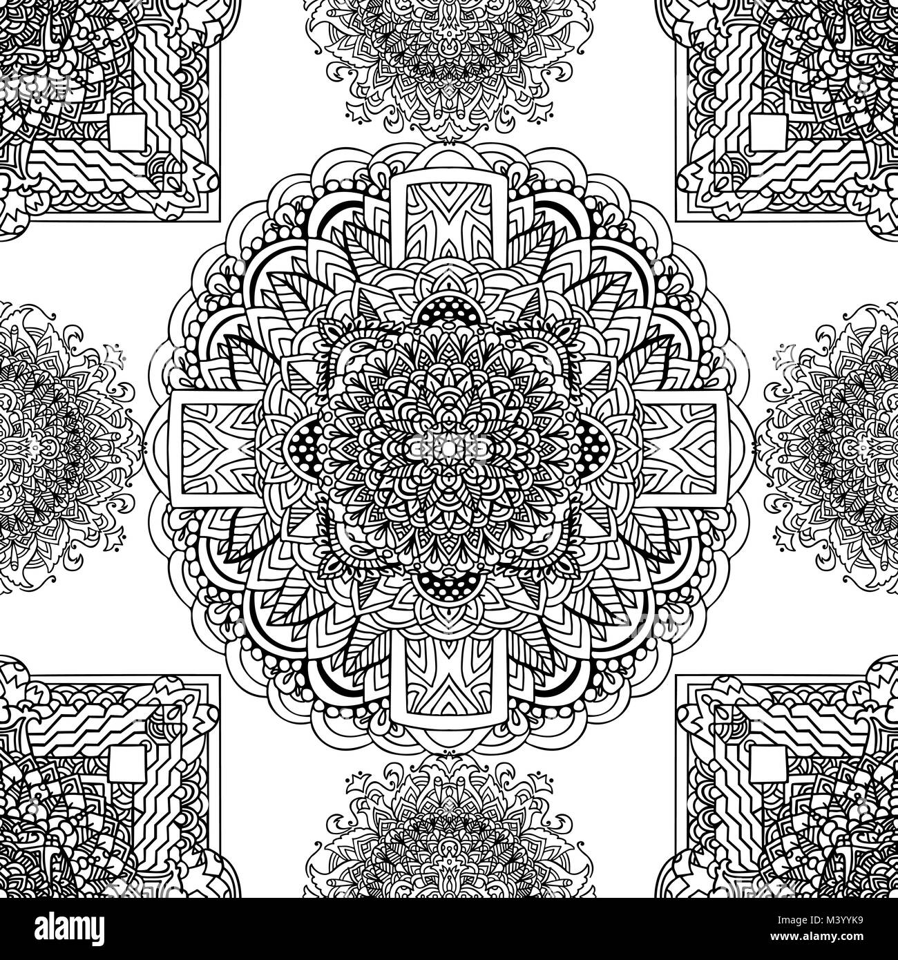 Art indian cloth Stock Vector Images - Alamy