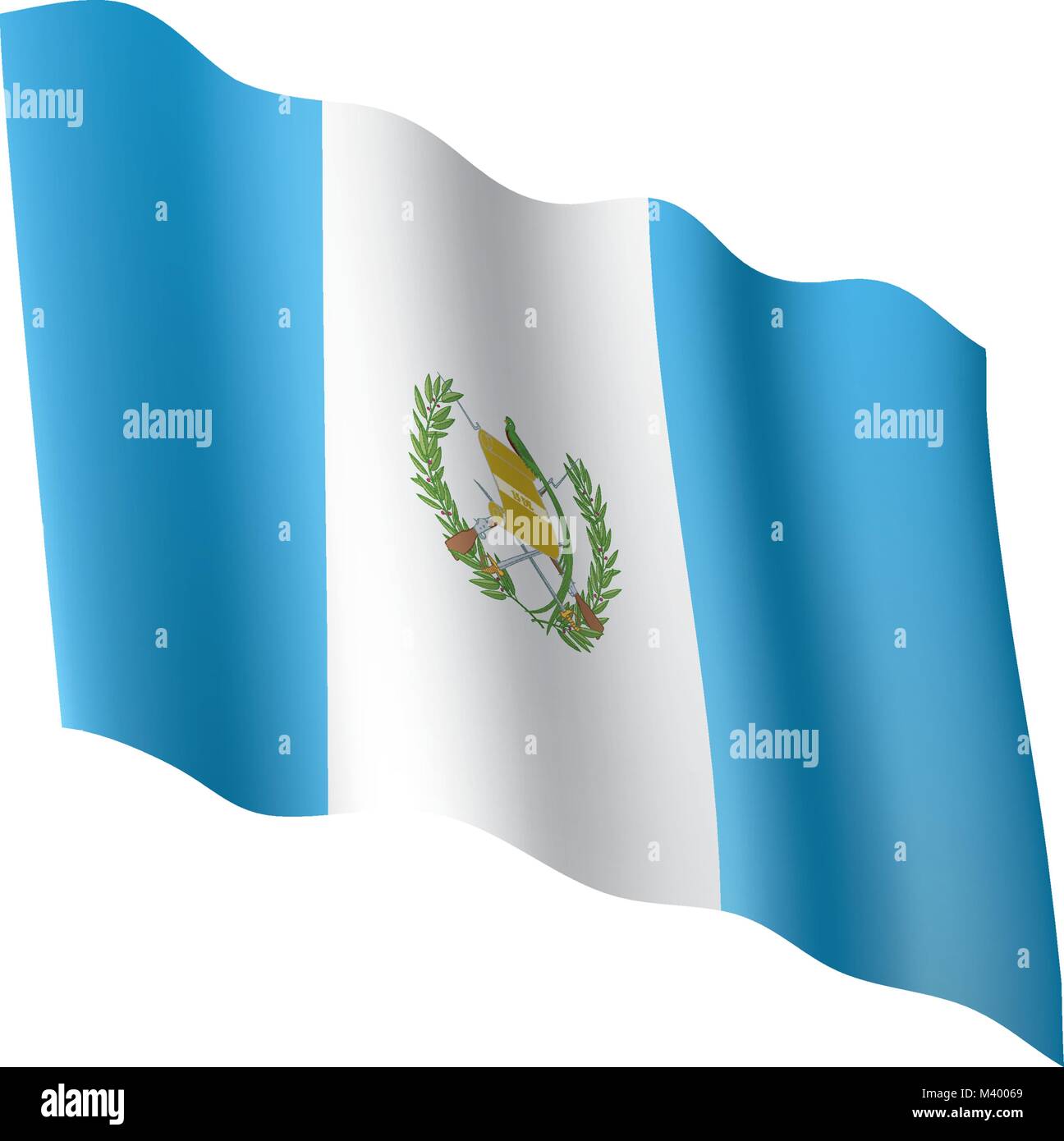 Guatemala flag, vector illustration Stock Vector Image & Art - Alamy
